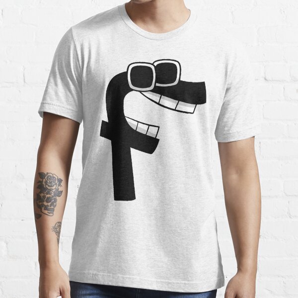 "Alphabet Lore F Cool Merch" T-shirt for Sale by YupItsTrashe ...