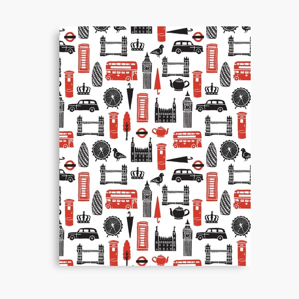 London Bus Canvas Prints | Redbubble