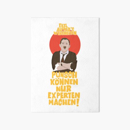 "Alfred Tetzlaff - Disgust Alfred - One heart and one soul" Art Board ...