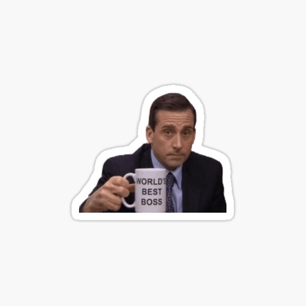 "World's best boss" Sticker for Sale by jrpjessie | Redbubble