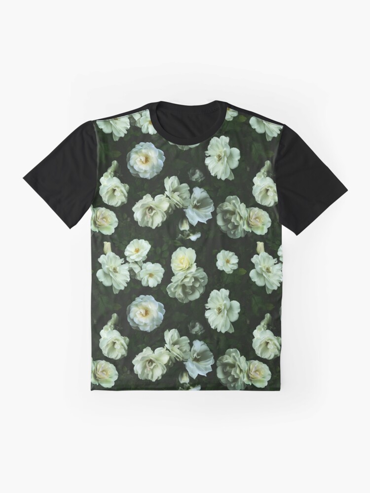 "Cool White Roses " T-shirt for Sale by rolphenstien | Redbubble | rose ...