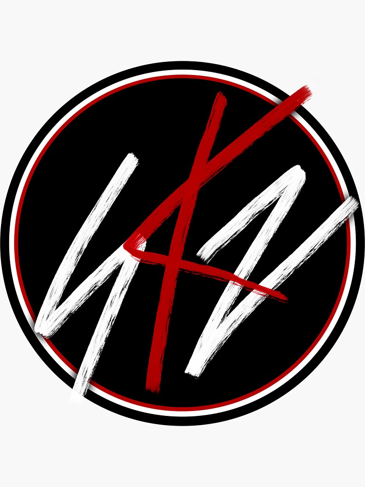 "stray kids logo sticker" Sticker for Sale by kistickers | Redbubble