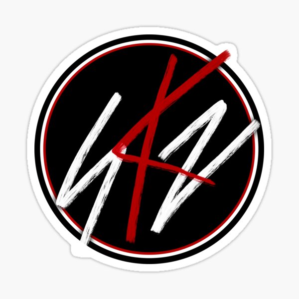 "stray kids logo sticker" Sticker for Sale by kistickers | Redbubble