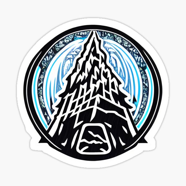 "Snowboarding/Skiing Ski Resort Style Design #22" Sticker for Sale by ...