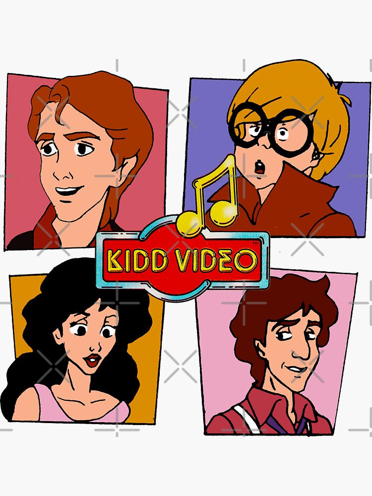 "Kidd Video (with Logo)" Sticker for Sale by Any-Emotion | Redbubble
