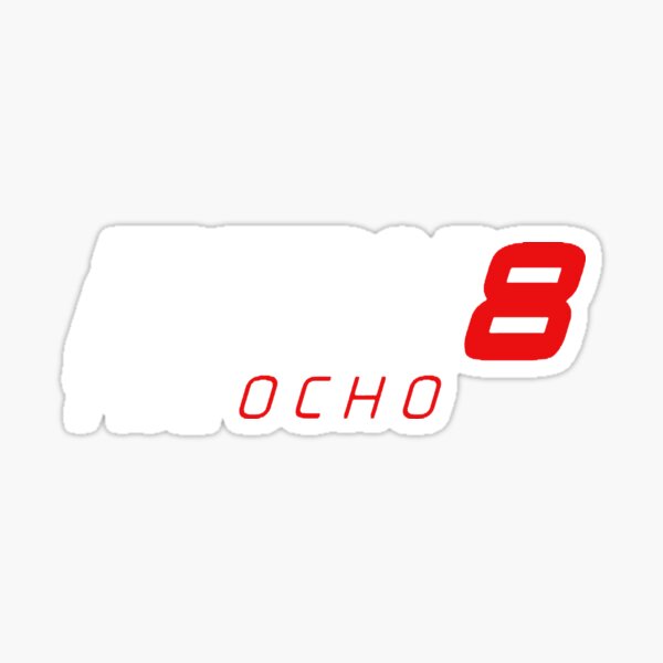 "ESPN 8 The Ocho" Sticker for Sale by BOOMERANGZ | Redbubble