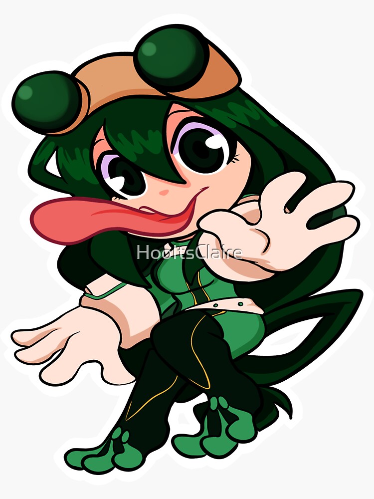 "Froppy" Sticker for Sale by HooItsClaire | Redbubble