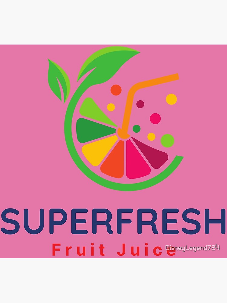 "SuperFresh Fruit Juice Logo" Poster for Sale by DisneyLegend724 ...