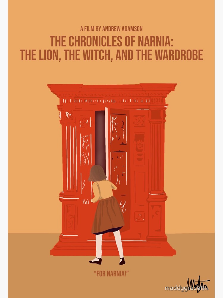 "Narnia: The Lion, The Witch, and The Wardrobe Minimal Movie Poster ...