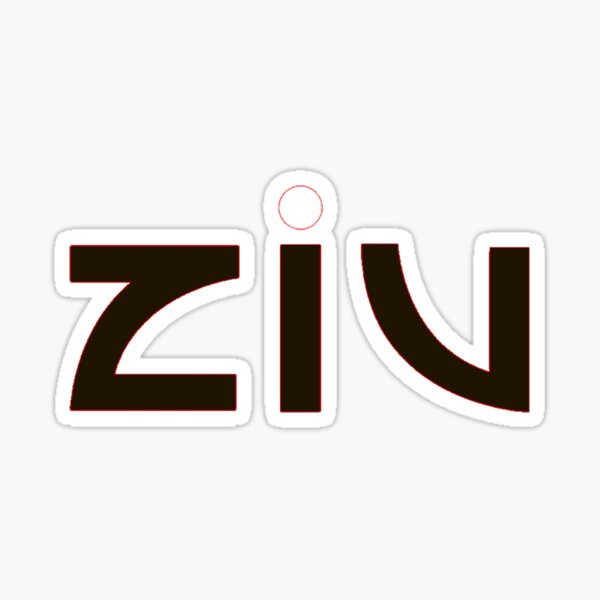 "Ziv company logo media video game logo" Sticker for Sale by xenxanses2 ...
