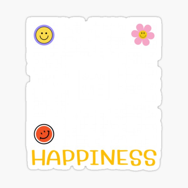 "Happiness qr code " Sticker for Sale by beautifulwise12 | Redbubble