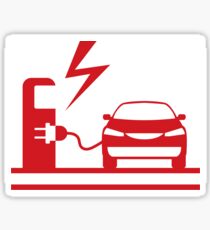 Electric Vehicle Stickers | Redbubble