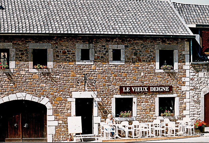 "Le Vieux Deigné - Belgium" by Gilberte | Redbubble