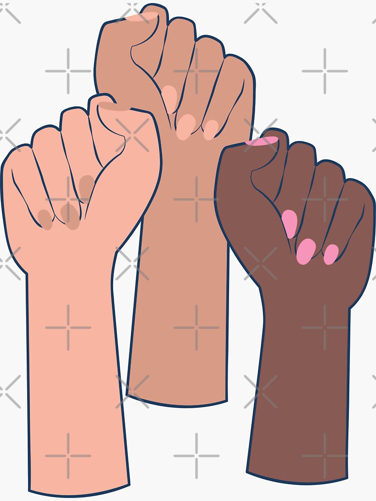 "Girl Power: Empowered and Unstoppable" Sticker for Sale by Alihassan ...