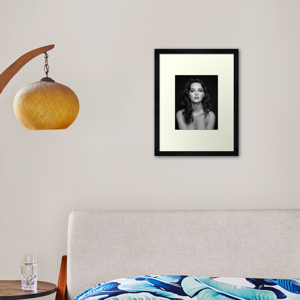 "Betcee May" Framed Art Print by hughsmith | Redbubble