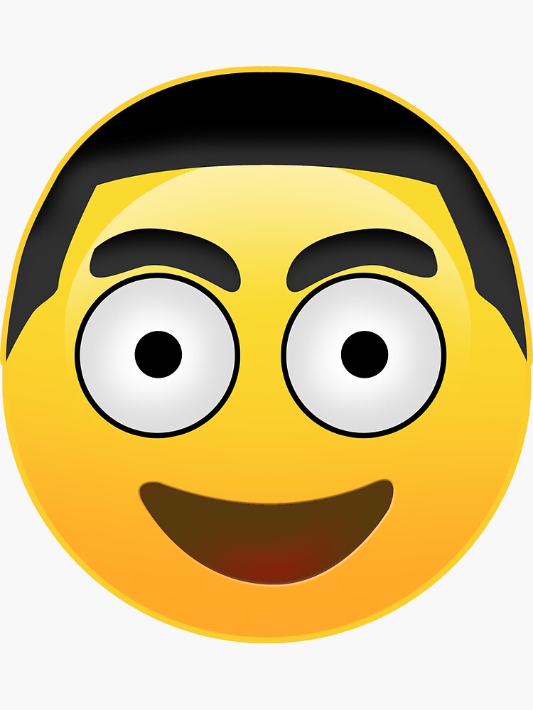 "Emoji (Caesar) " Sticker for Sale by HippoCollection | Redbubble