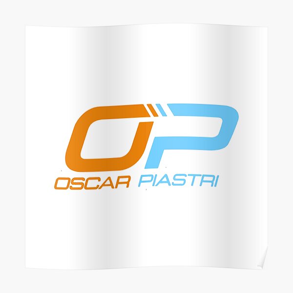"Oscar Piastri Logo" Poster for Sale by cse313 | Redbubble