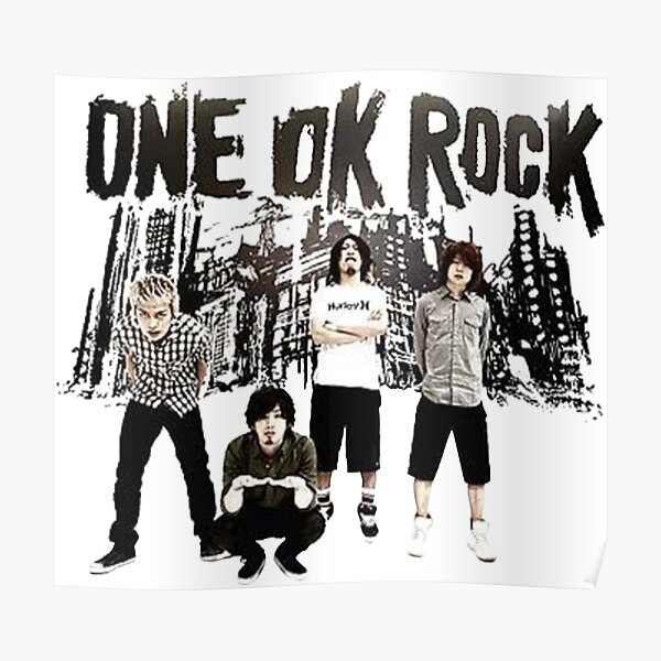 "ONE OK ROCK" Poster by susantach | Redbubble