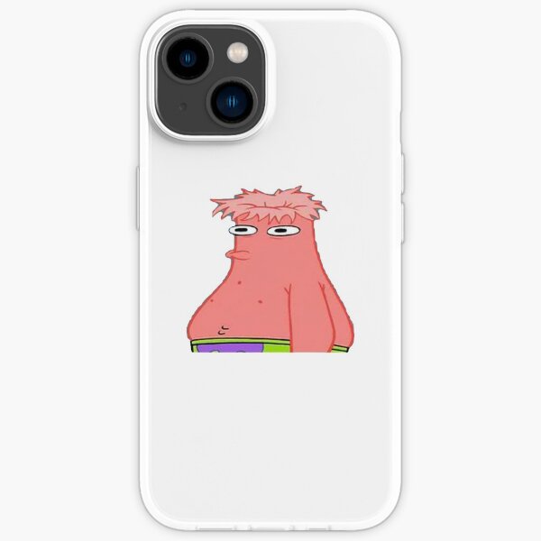 "Patrick Star Head Ripped Off" iPhone Case for Sale by marcoriccione ...