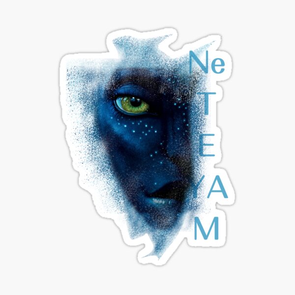 "neteyam faded" Sticker for Sale by GoldRan | Redbubble