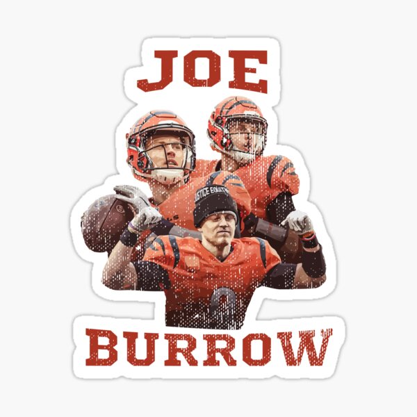 "Joe Burrow JB9" Sticker for Sale by GEAR--X | Redbubble
