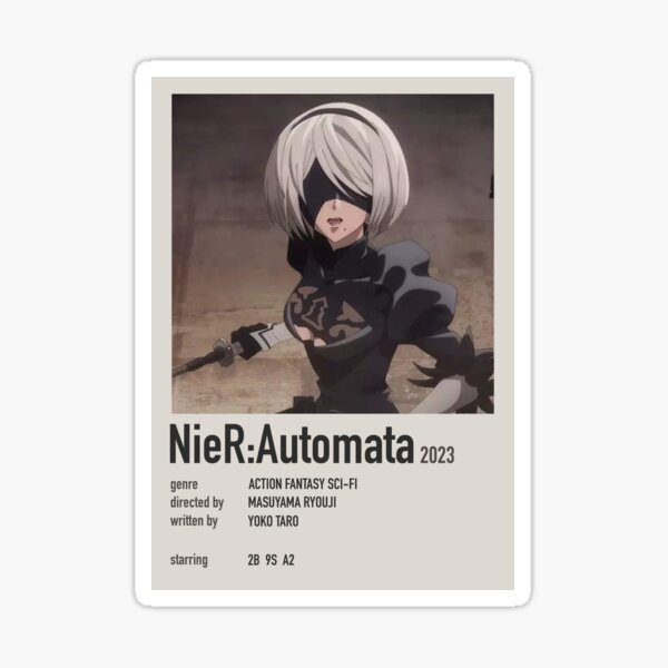 "NieR:Automata" Sticker for Sale by MiikxCry | Redbubble