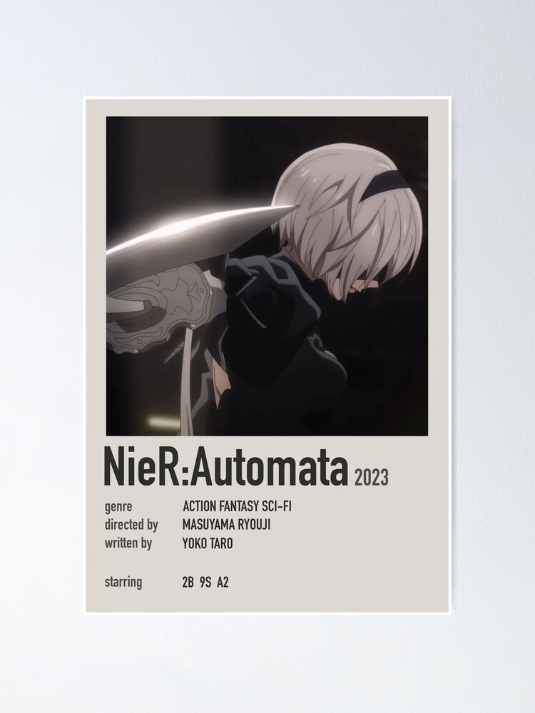 "NieR:Automata" Poster for Sale by MiikxCry | Redbubble