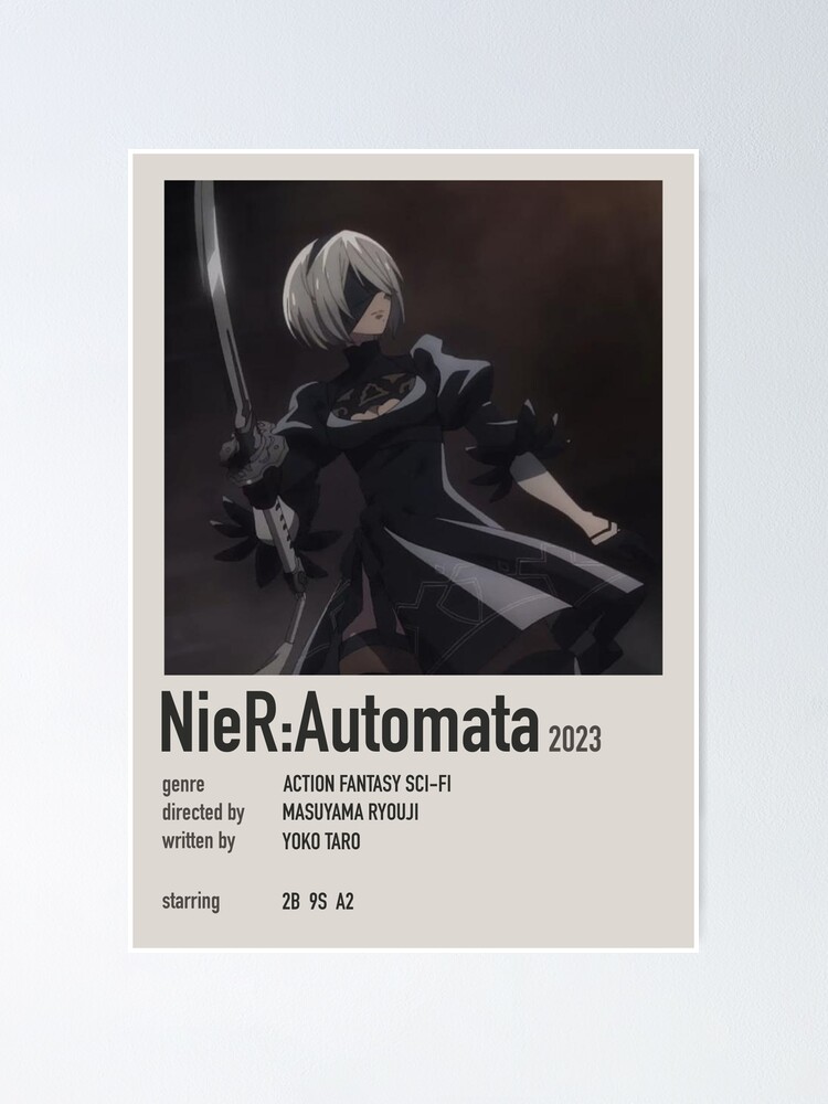 "NieR:Automata" Poster for Sale by MiikxCry | Redbubble