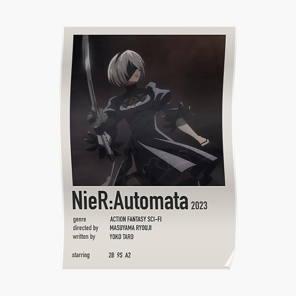 "NieR:Automata" Poster for Sale by MiikxCry | Redbubble