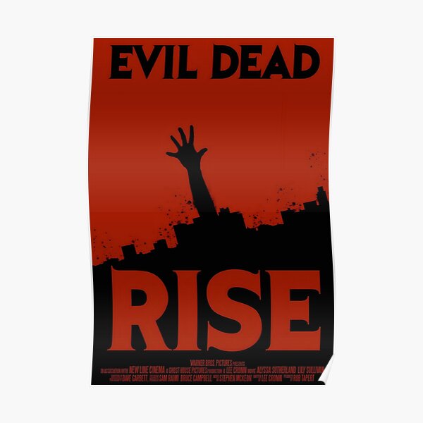 "Evil Dead Rise " Poster for Sale by cakarsetan | Redbubble
