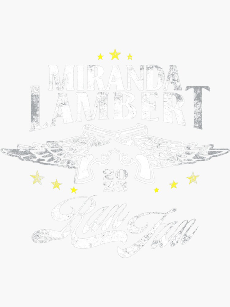 "miranda ran fan tour 2023 " Sticker for Sale by AlexanderLasett ...