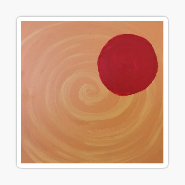 "The Silly One" Sticker by BoundToPaint | Redbubble