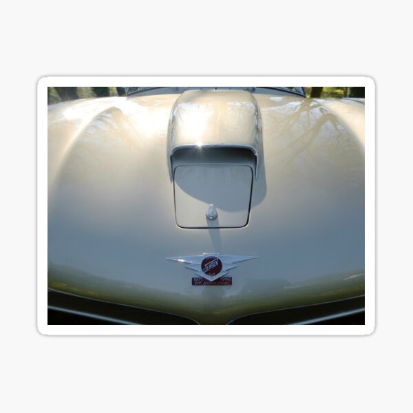 "Jensen CV8,vintage British Sports Tourer" Sticker for Sale by ...