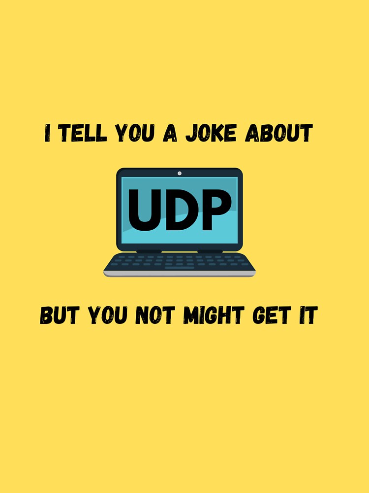 Computer Science Programmer Udp Joke Sticker For Sale By Hamed Tarek