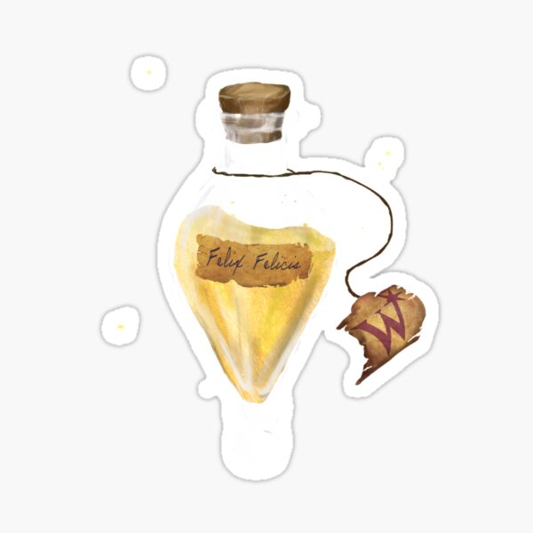"felix felicis" Sticker for Sale by Josephinazamora | Redbubble