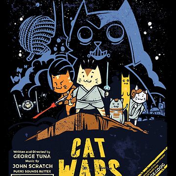 "Cat Wars " Kids T-Shirt for Sale by GrangehillCrea | Redbubble