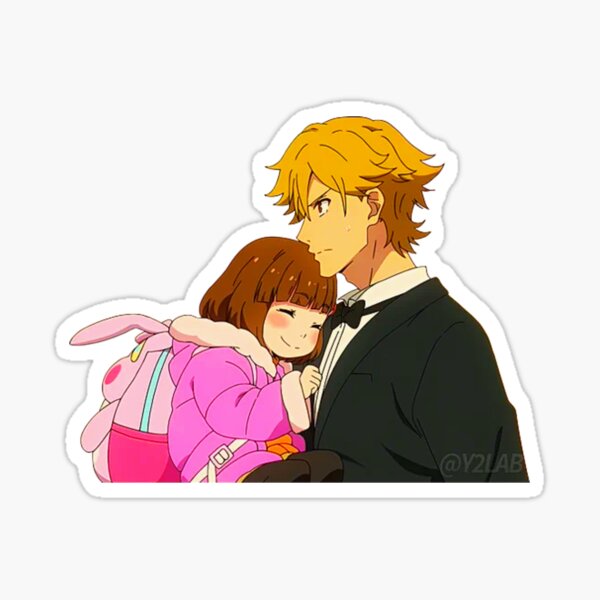 "buddy daddies anime" Sticker for Sale by BSHA-o-RAHA | Redbubble