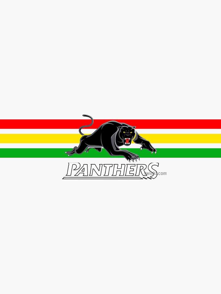 "black panthers logo penrith" Sticker for Sale by bichashop2023 | Redbubble