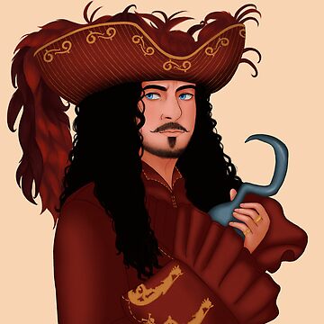 "Captain Hook - Jason Isaacs (Peter Pan 2003)" Sticker for Sale by ...