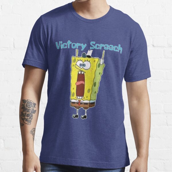 "Spongebob Victory Screech" T-shirt for Sale by marcoriccione ...