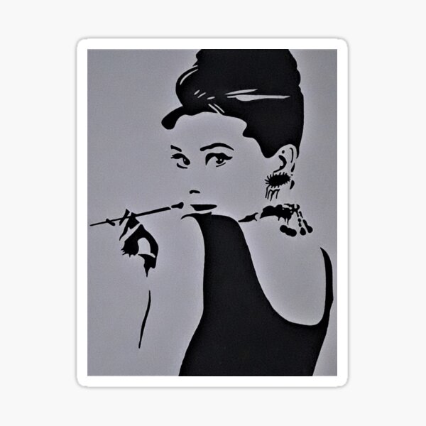 "Katherine Hepburn" Sticker for Sale by LuisSantosPT | Redbubble
