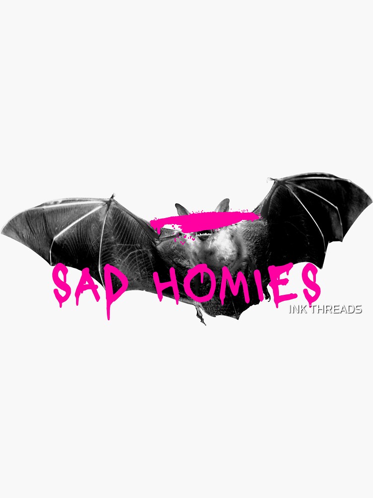 "SAD HOMIES " Sticker for Sale by SXSS-DESIGNS | Redbubble
