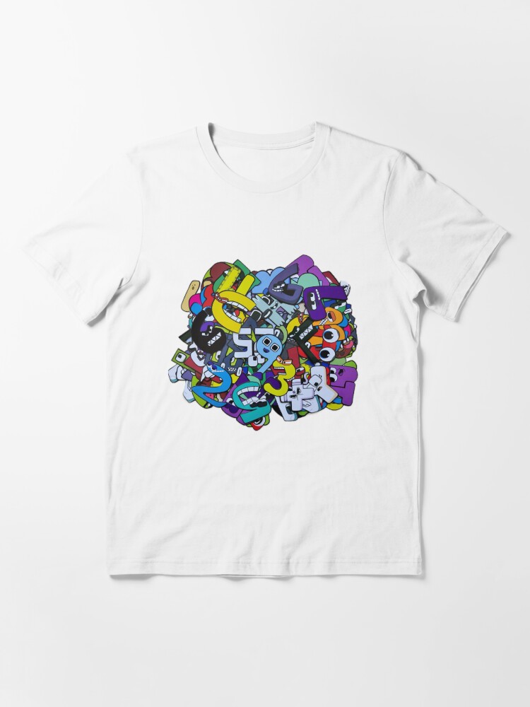 "Alphabet Lore and number lore" T-shirt for Sale by YupItsTrashe ...