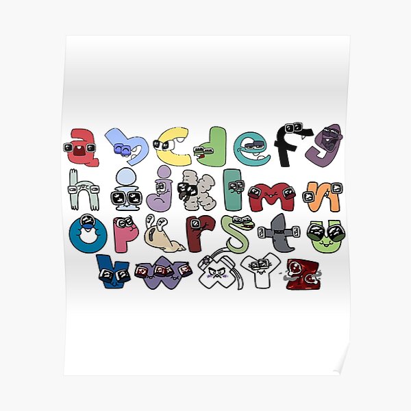 "Alphabet lore baby" Poster for Sale by YupItsTrashe | Redbubble