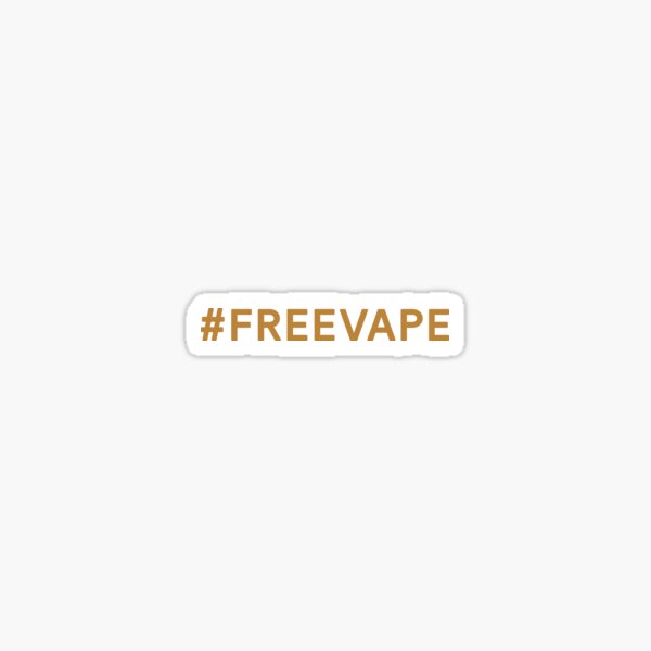 Free Vape Stickers | Redbubble