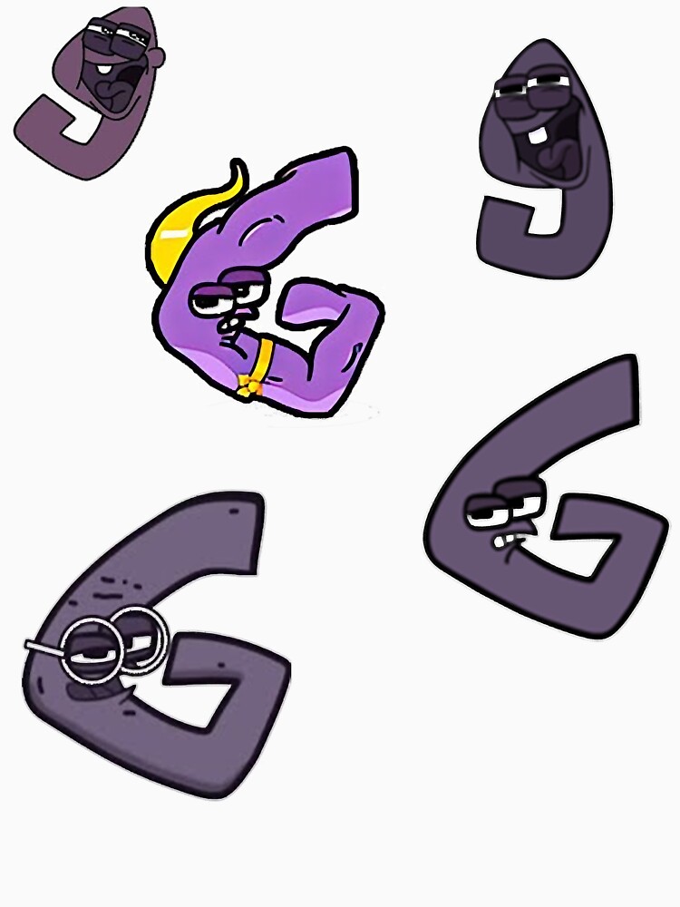 "Alphabet Lore g" T-shirt for Sale by YupItsTrashe | Redbubble ...