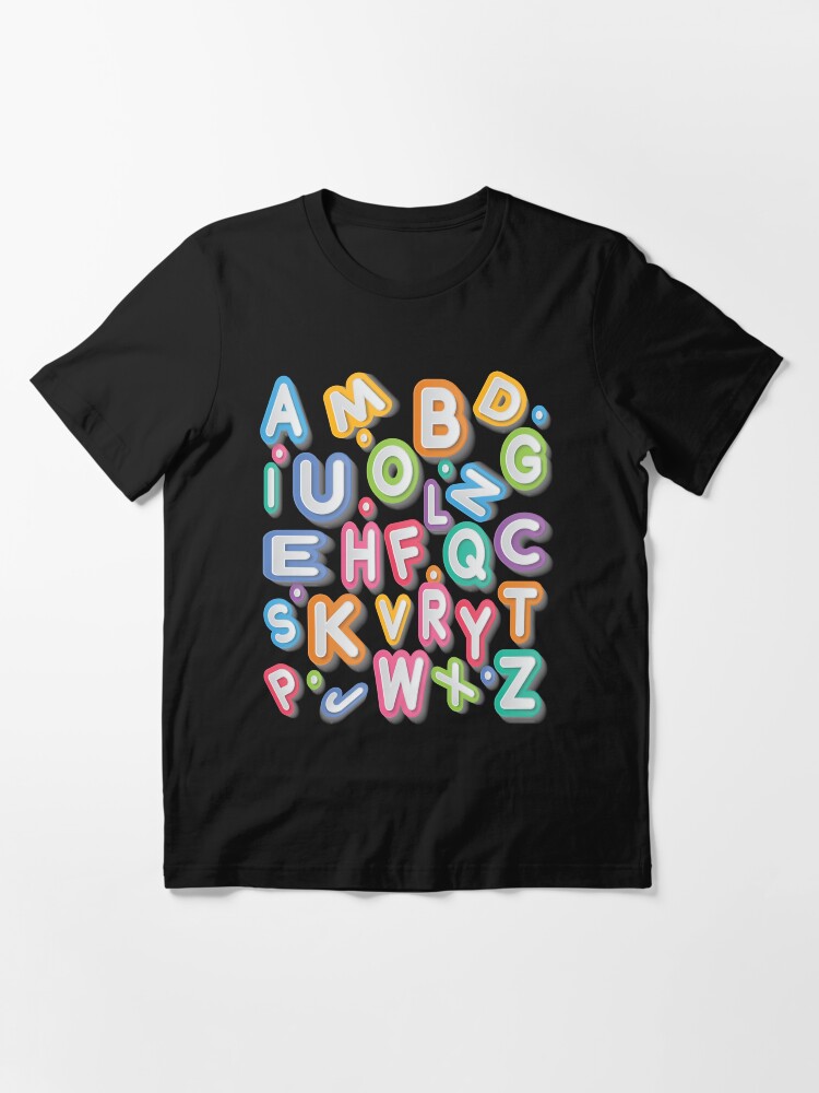 "alphabet lore lore alphabet lore colors" T-shirt for Sale by ...