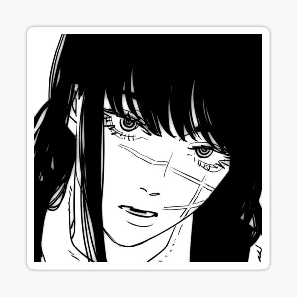 "Yoru Chainsaw Man Sticker" Sticker for Sale by Tenshi33 | Redbubble