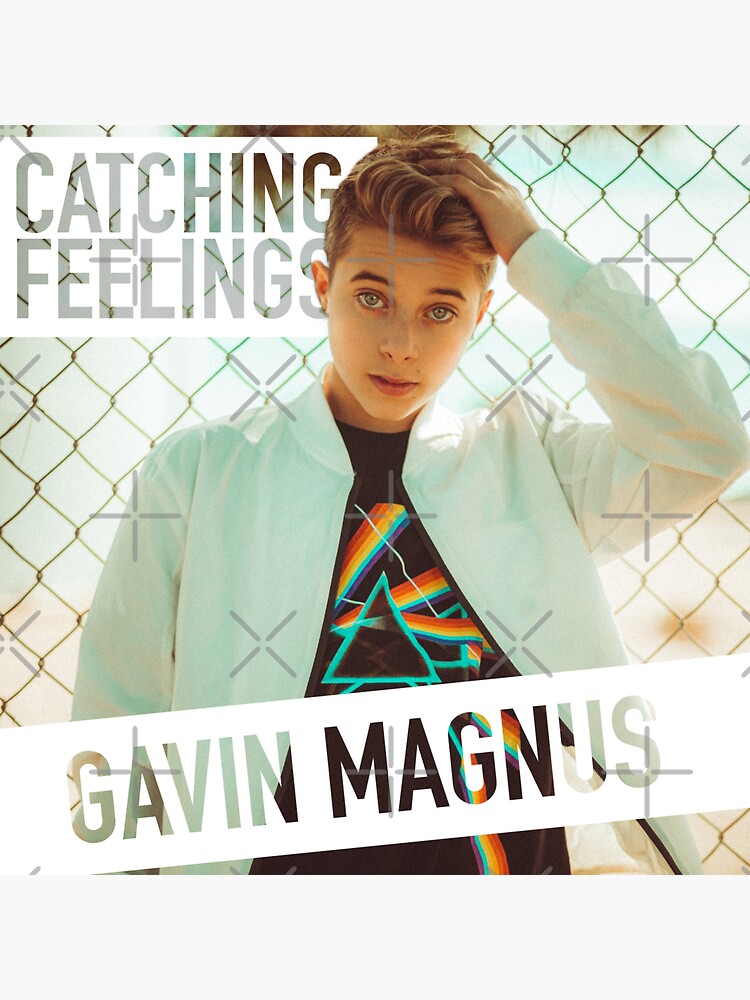 "gavin magnus catching feelings" Sticker for Sale by Nnamdaniu13 ...