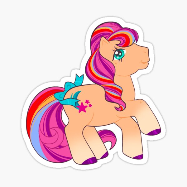"G1 Vintage Pony Sunny" Sticker for Sale by AlanisArt | Redbubble